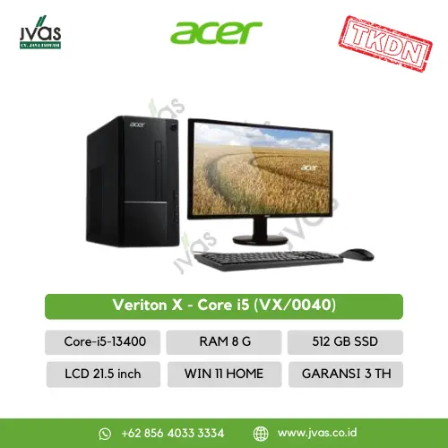 Acer Veriton X - Core i5 (VX/0040) | jvas.co.id