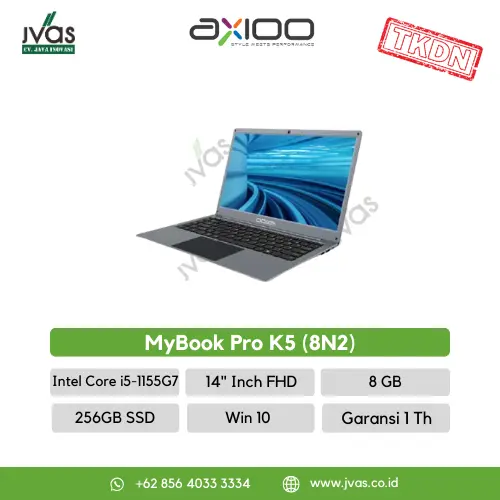 Axioo MyBook Pro K5 (8N2) | jvas.co.id