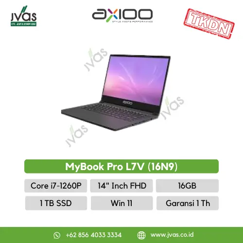 Axioo MyBook Pro L7V (16N9) | jvas.co.id