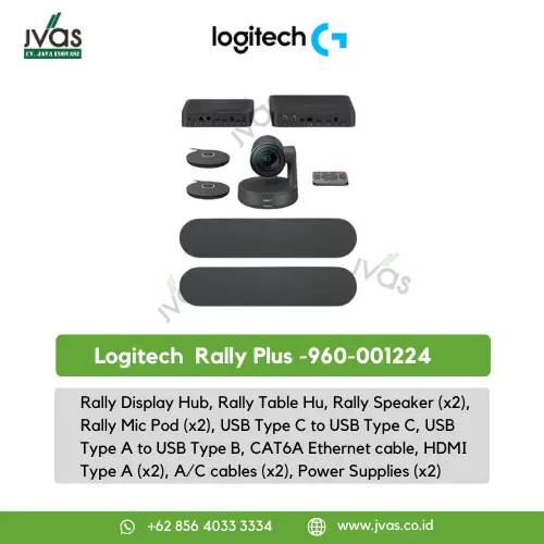 Logitech Rally Plus -960-001224 | jvas.co.id