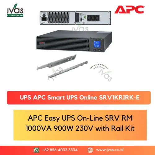 UPS APC Smart UPS Online SRV1KRIRK-E | jvas.co.id