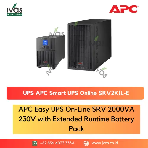UPS APC Smart UPS Online SRV2KIL-E | jvas.co.id